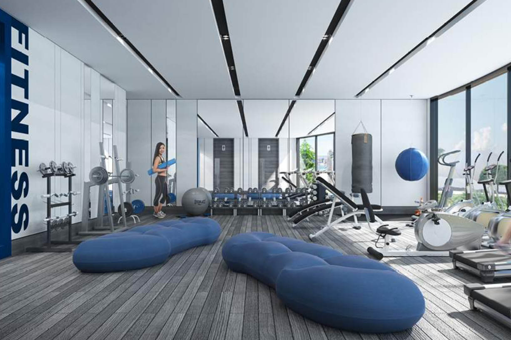 o2-tower-jvc-jumeirah-village-circle-gym - City Walk Sales